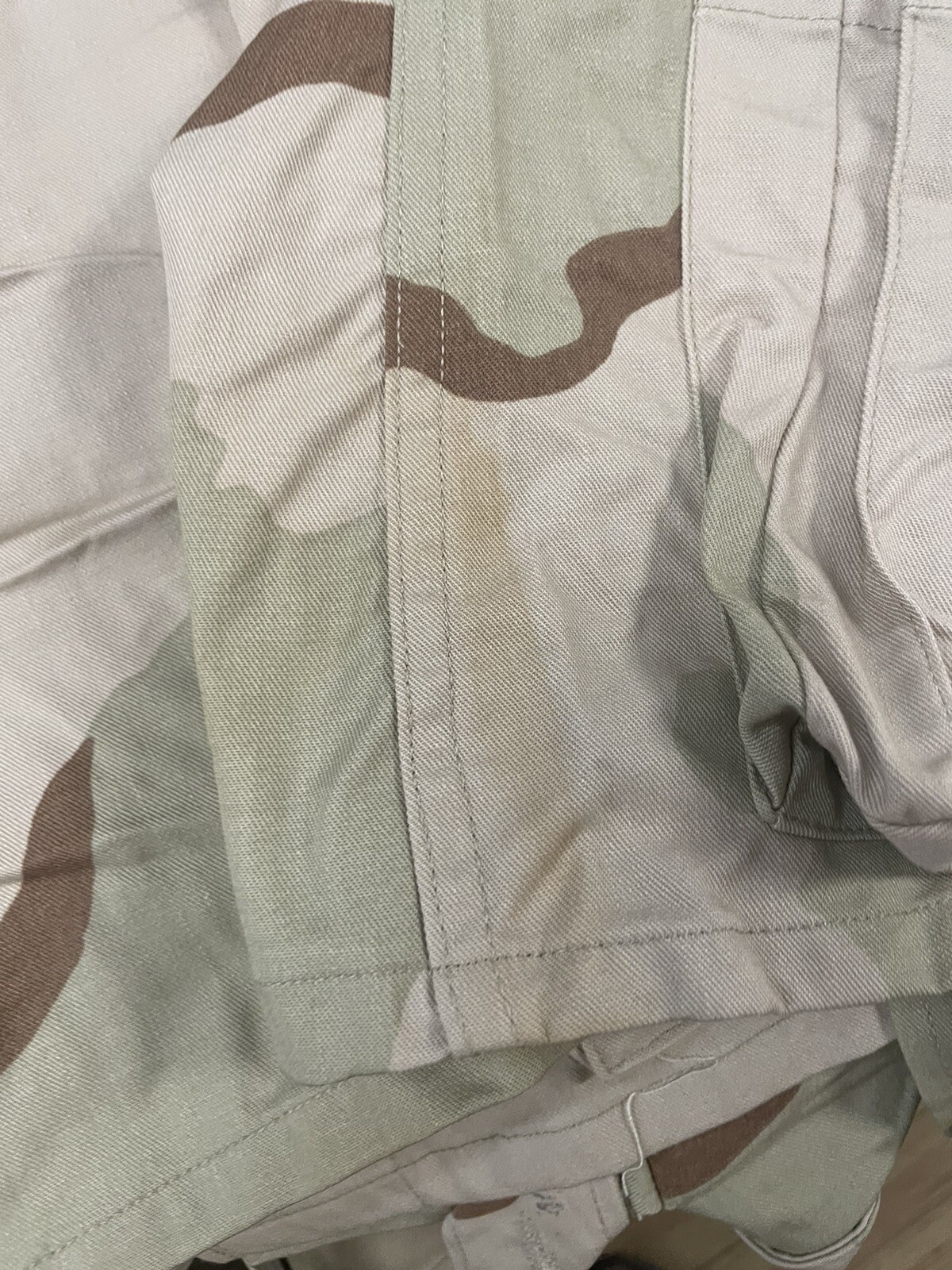DCU Shirt Desert BDU Early 1991 Contract Medium Reg NYCO New Old Stock ...