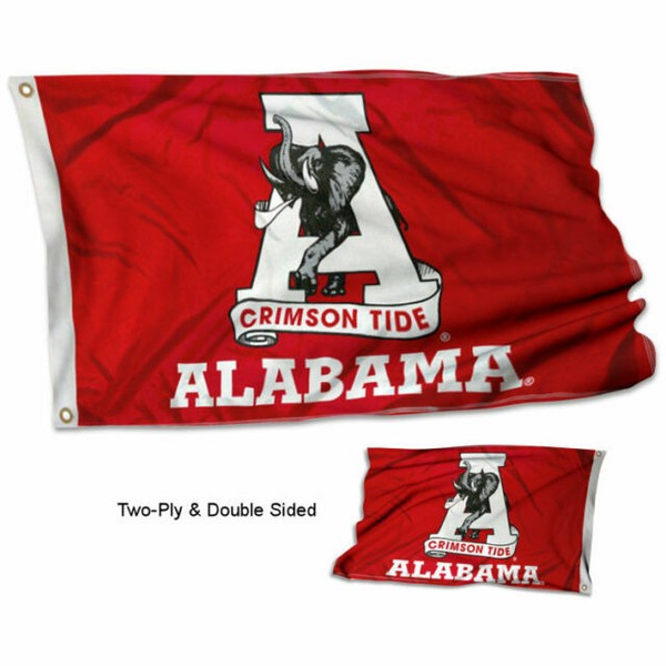 Alabama Crimson Tide Double-sided 3x5 Flag for sale online | eBay