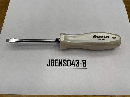 Snap-on Tools USA NEW PEARL WHITE Hard Handle 1/4" Flat Head ...