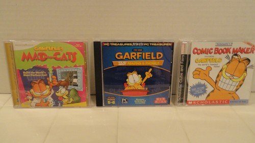 Garfield Learning and Creativity Games CD-ROM | eBay