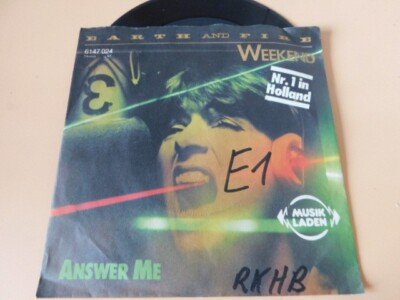 Earth and Fire - Weekend - 7" Vinyl Single | eBay.de