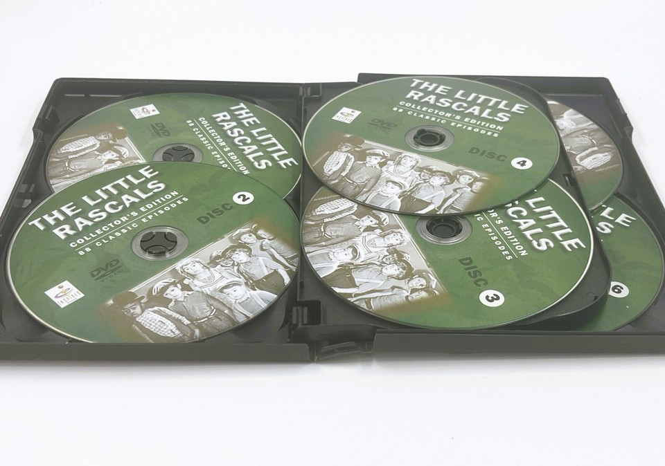 The Little Rascals Collectors Edition 6 Discs 88 Classic Episodes | eBay