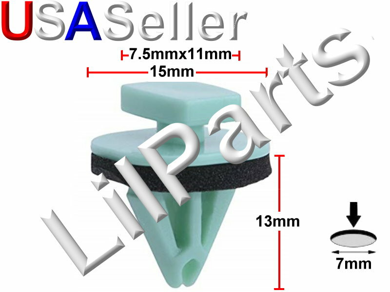 GM Fender Moulding Clip 11569920 Buick Enclave Cadillac CTS Traverse ...