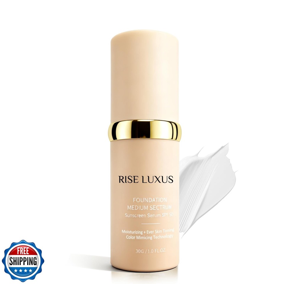 Rise Luxus Ultrablend 4 In 1 Foundation, 2025 New Upgrade Match Skin ...