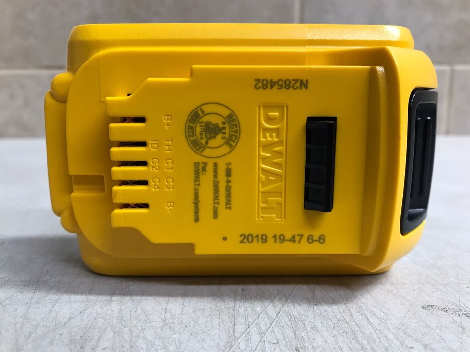 2 NEW DEWALT DCB203 20V Max Batteries 2.0Ah Lithium Ion Li-Ion 20 Volt ...