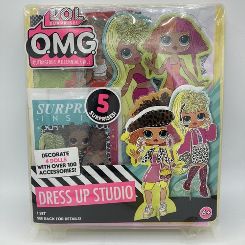 NEW LOL Surprise! OMG Dress Up Studio Horizon Group USA Decorate 4 ...