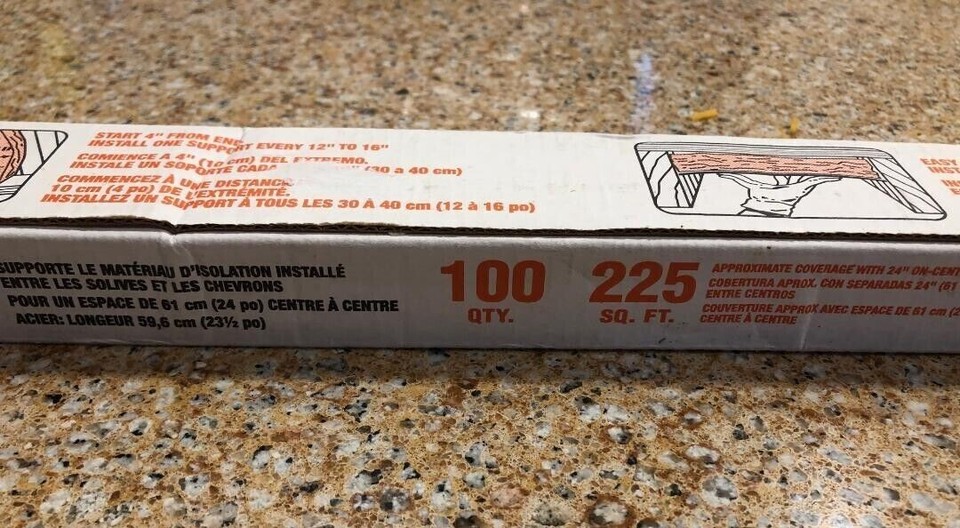 100 pack 24" Simpson Strong Tie Insulation Supports | eBay
