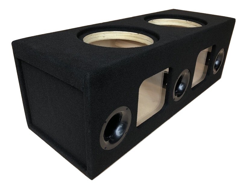 Custom Ported Subwoofer Box Enclosure for 2 12" Sundown SA-12 Subs 3 ...