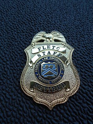 Federal Shield - FLETC - STAFF Retired | eBay