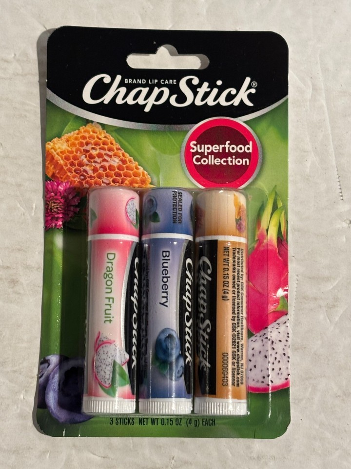 ChapStick Lip Balm Limited Edition 3 ct, sold individually NEW SCENT ...