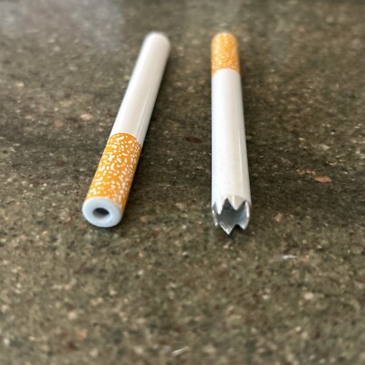 5 Pack 3” One Hitter Pipe Aluminum Bat Tobacco Smoking Dugout poker ...