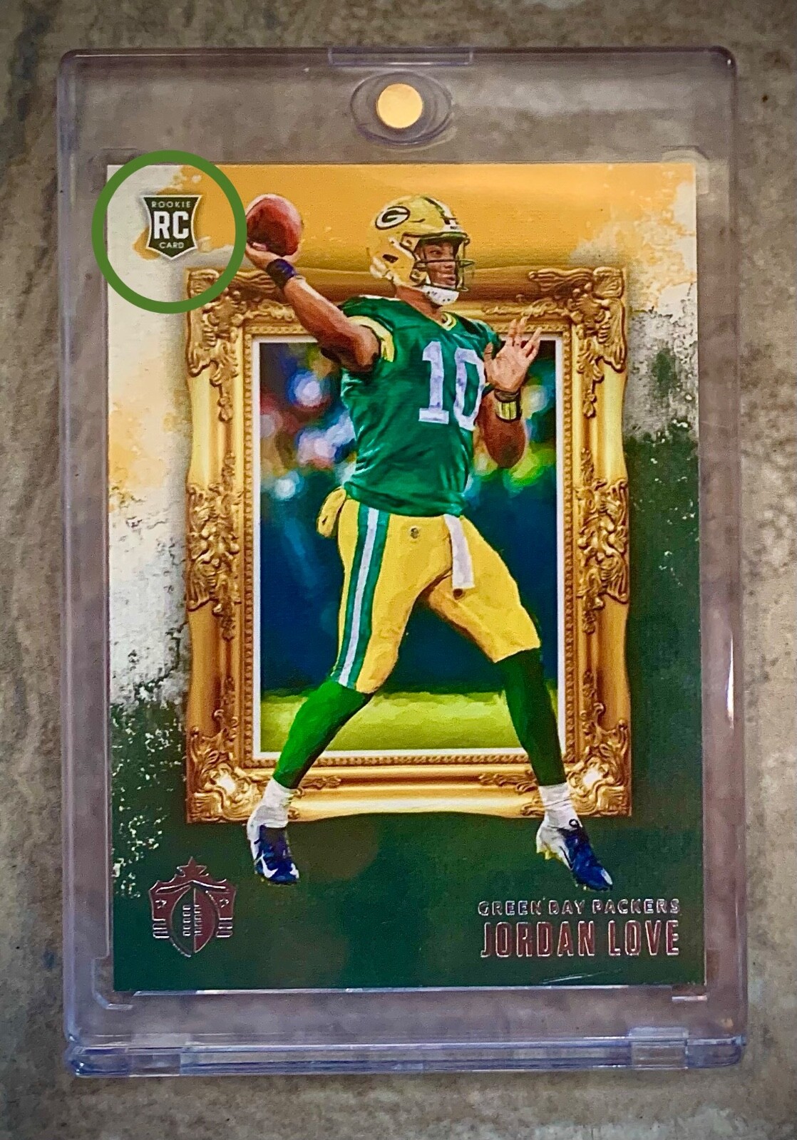 Jordan Love Rookie Card Rare Canvas Portrait Investment - Panini | eBay