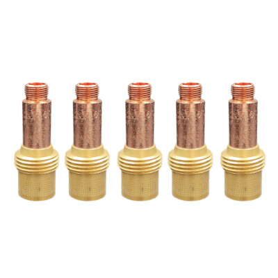 5-pk 45V25 1/16" TIG Collet Body Gas Lens for WP 17 18 26 TIG Welding ...