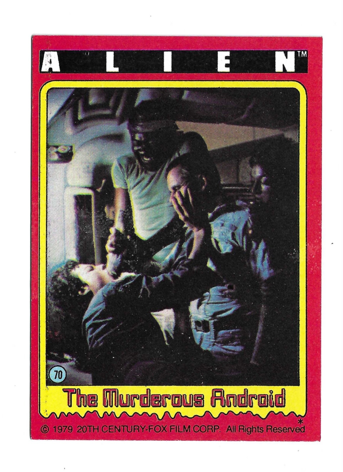 1979 Topps ALIEN #70 The Murderous Android (Pack Fresh) | eBay