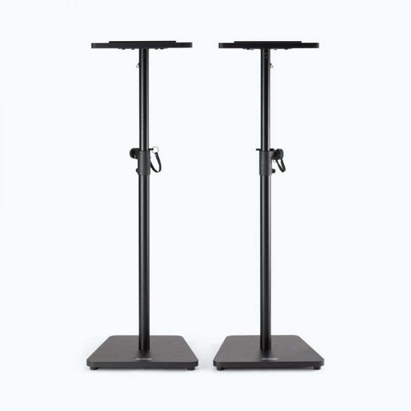 On-Stage SMS7500B Adjustable Wood Studio Monitor Stands in Black | eBay
