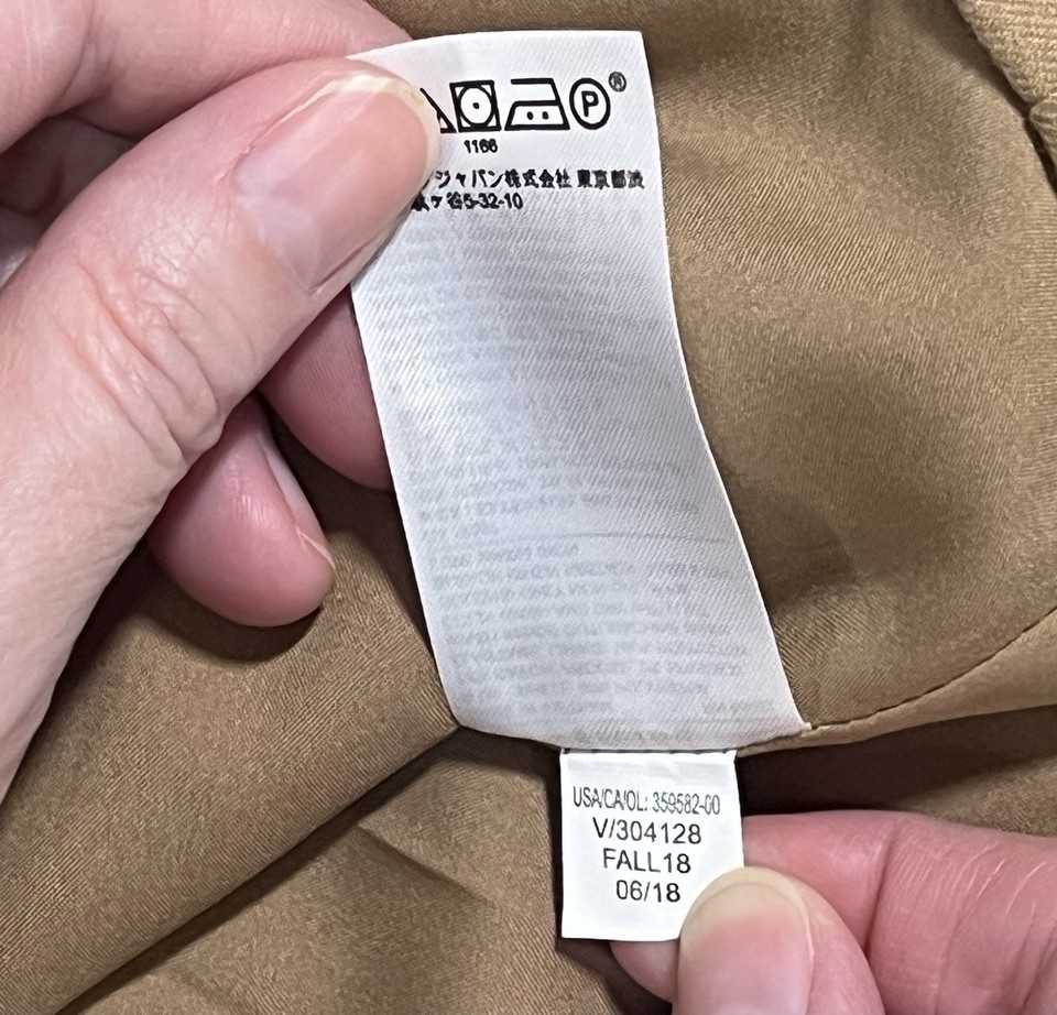 BANANA REPUBLIC Short Pencil Skirt Size 8 Petite Soft Camel Knee Length ...