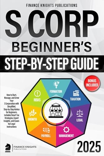 S Corp Beginner's Guide by Finance Knights | eBay