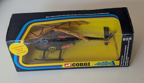 Corgi 925 Batman Batcoptor - 100% Original - Boxed | eBay