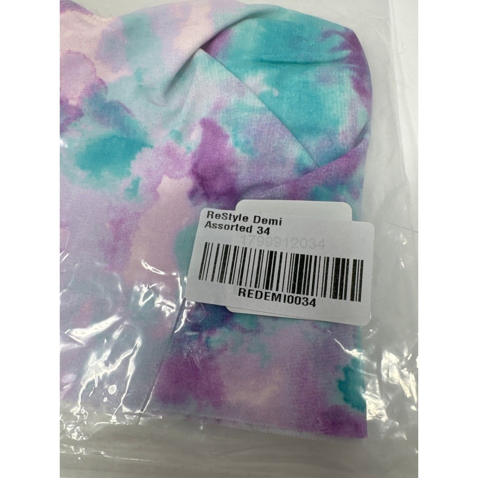 Brand New Ruby Ribbon Women's Size 34 Tie Dye Restyle Demi Bra | eBay