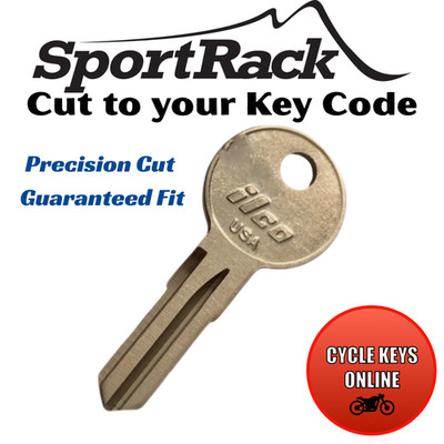 Sportrack Roof Rack keys Replacement Made cut to code key codes 001-200 ...
