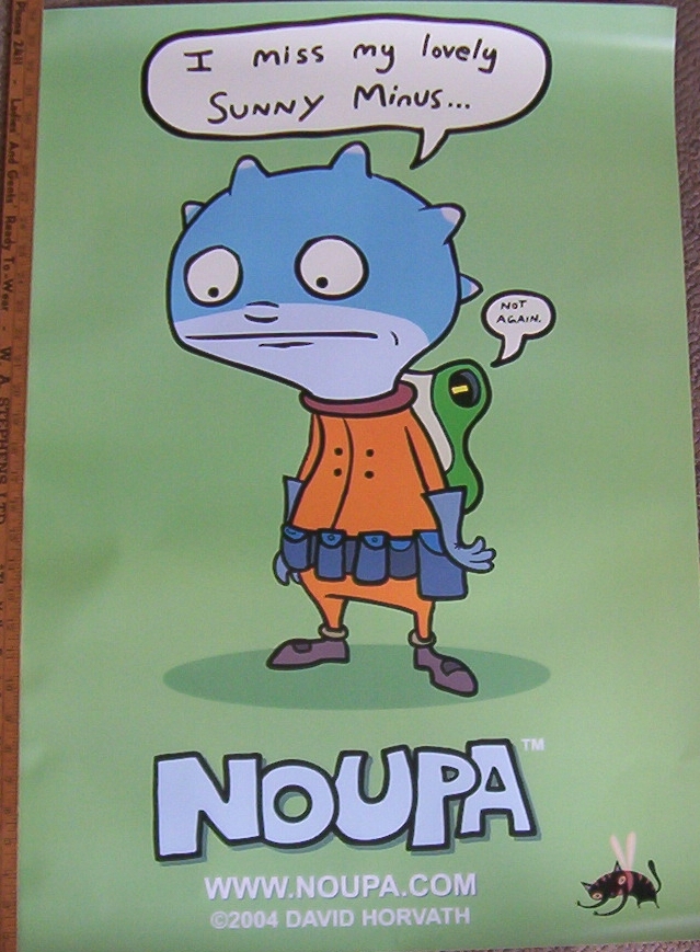 NOUPA POSTER DAVID HORVATH UGLYDOLL UGLY DOLL 23X33 in. | eBay