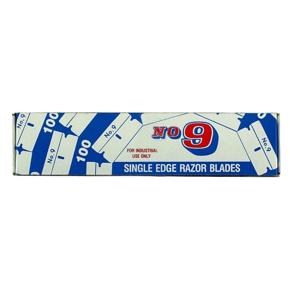 5000 BLADES .009 #9 Industrial Double Honed Single Edge Razor Blades ...
