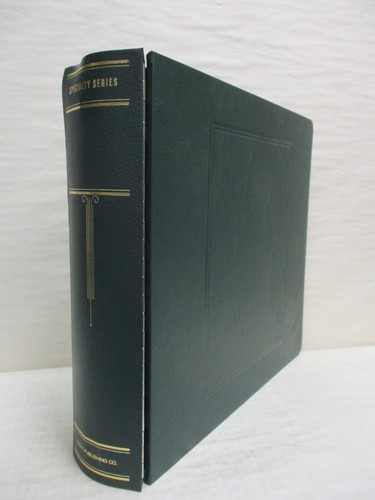 SPECIAL Scott Specialty Large 3-Ring Green Stamp Album BINDER ONLY Amos ...