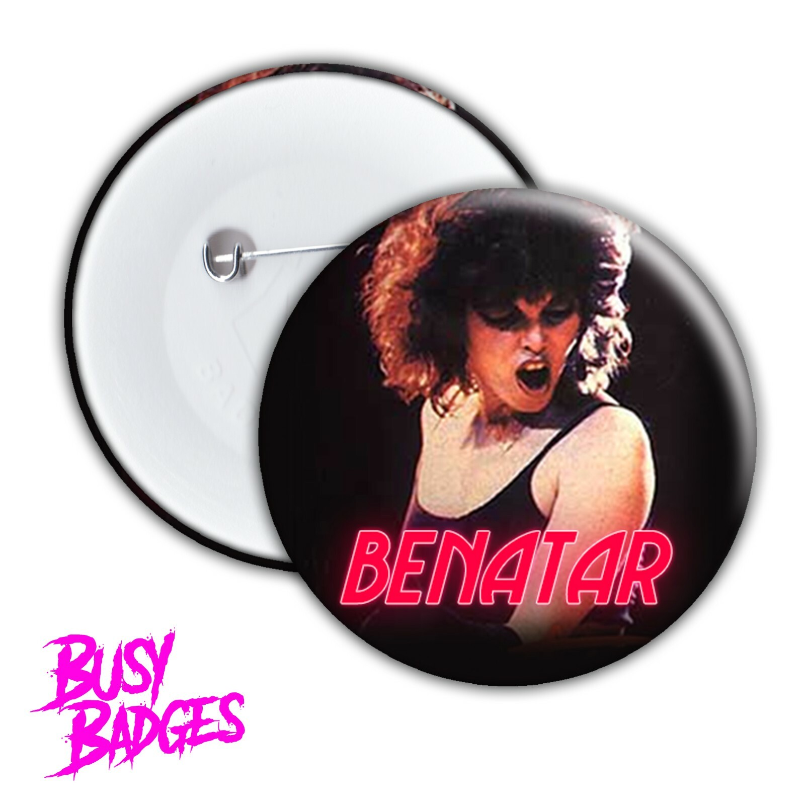 PAT BENATAR - Retro Badges & Magnets - Pin 80s 1980's Love Battlefield ...
