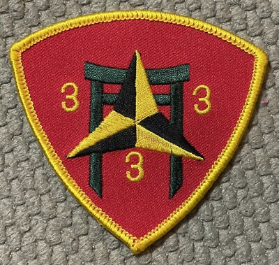 USMC 3rd Patch 3 1/4" | eBay