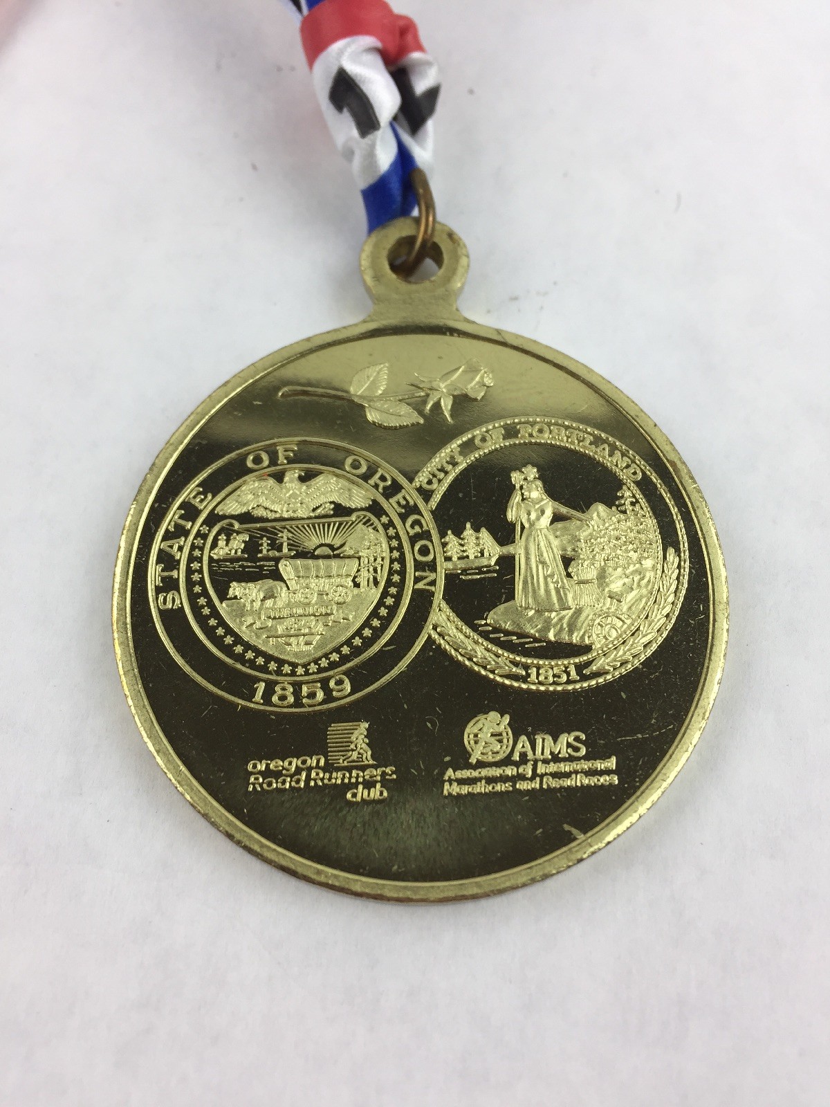 26th Portland Marathon 1997 Finisher Medal Oregon | eBay