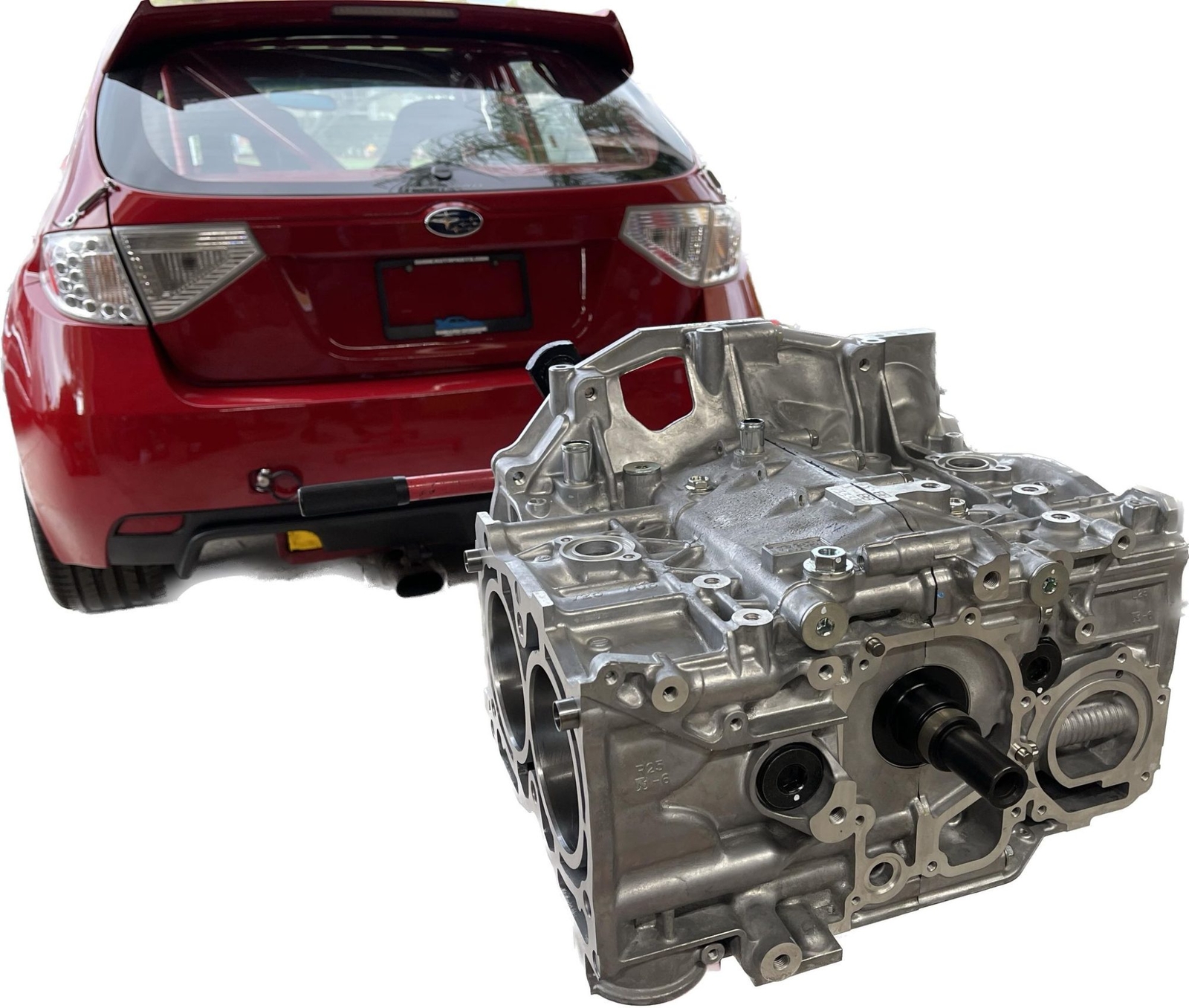 18-21 SUBARU WRX STI / TYPE RA / S209 SHORT BLOCK ENGINE OEM EJ257 ...