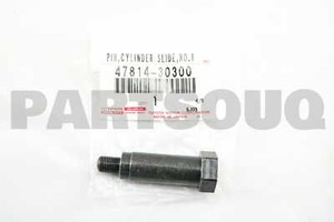 4781430300 Genuine Toyota PIN, CYLINDER SLIDE, NO.1(FOR REAR DISC BRAKE ...