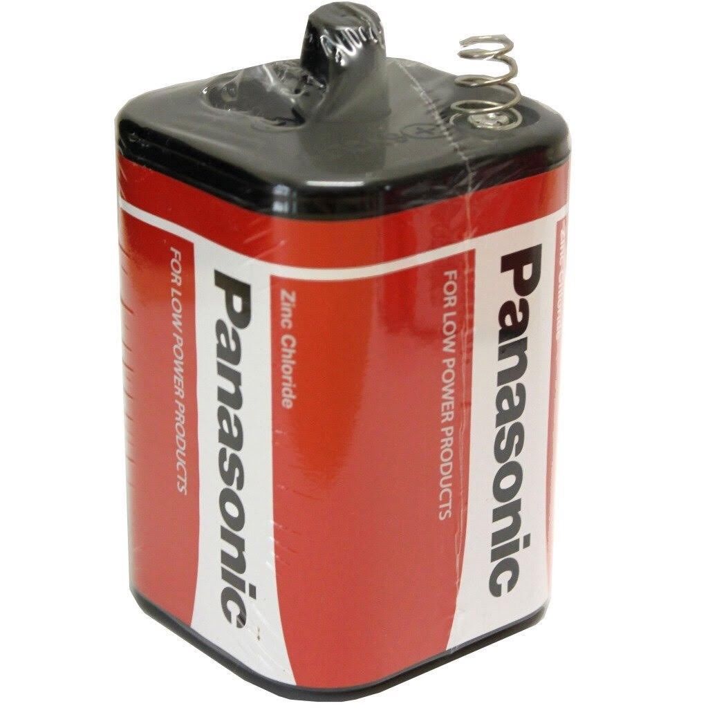 2 PANASONIC 4R25 6V Batteries 6 Volt 996 PJ996 908 908S Lantern 4R25X ...