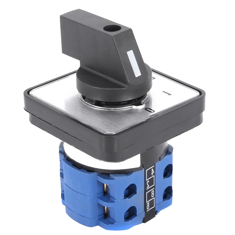 660V 20A Switch 4-Position 2 Pole Rotary Selector Universal Rotary ...