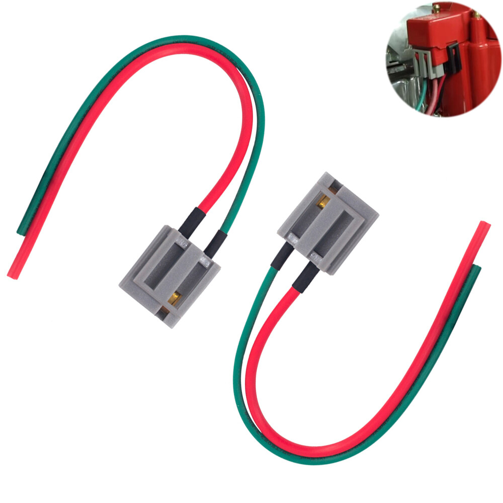 HEI Distributor Pigtail Harness Dual Connectors Power & Tach 12V ...
