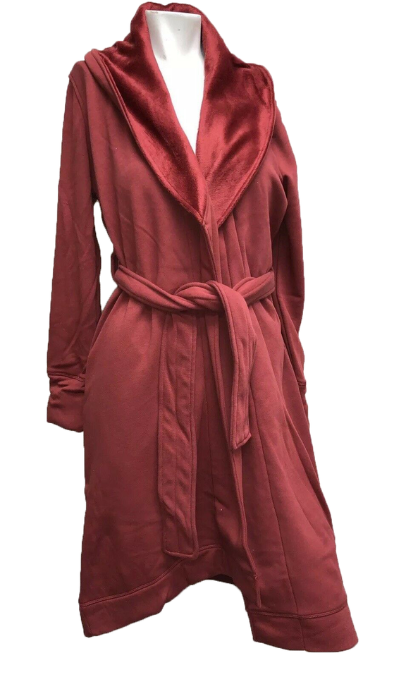 UGG Australia Women's Duffield Robe Spa UA4101W Collar Belted Shawl ...