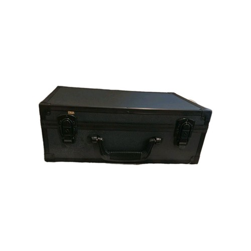 Slab Case- Black (PSA, BGS, SGC) Graded Card Case- 90 Cards- With A Key ...