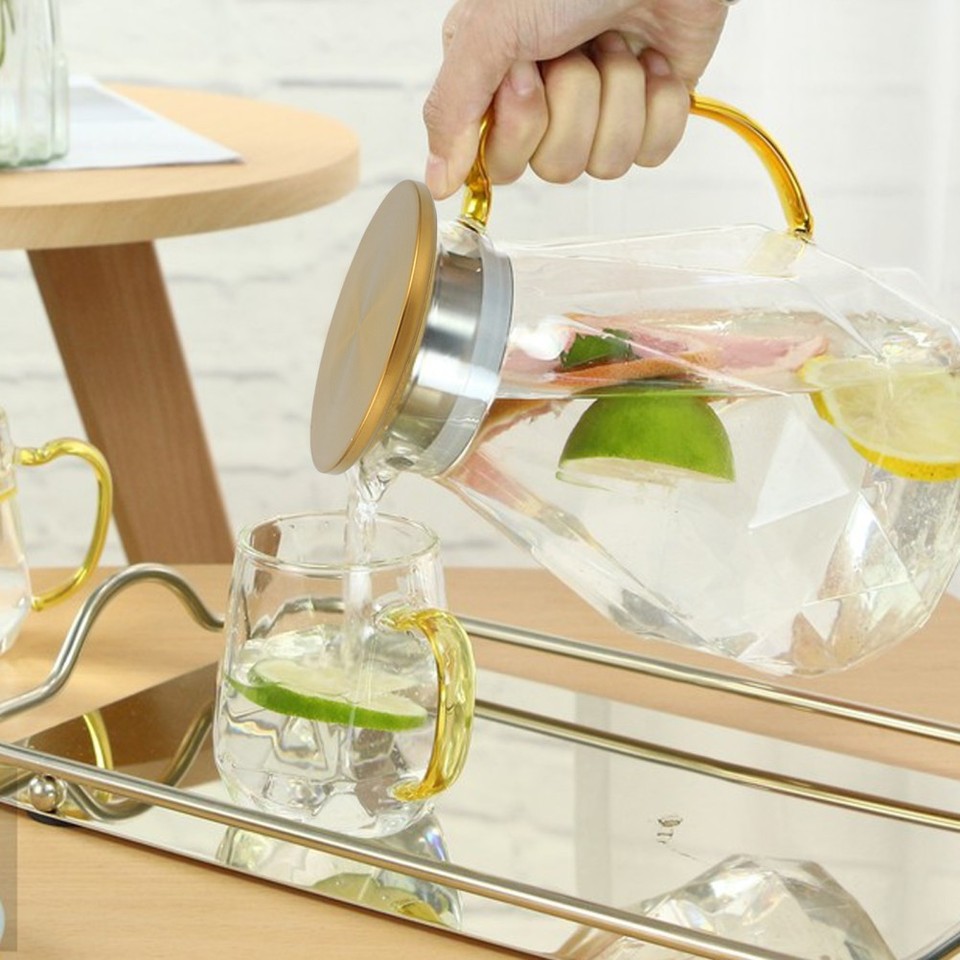 Replacement Water Pitcher Lid Household Cover Loose Tea Filtering Can ...
