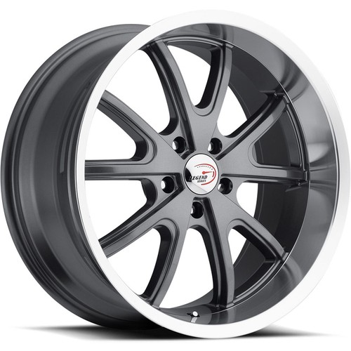 4 Wheels 20" 143 Torque 20x9.5 5x120.65 Gunmetal 12ET 83CB (143 ...