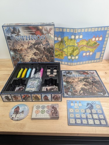 COMPLETE Ethnos Board Game - Paolo Mori CMON Games - Fantasy Area ...
