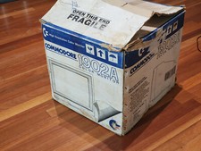 Commodore 1902A Color Amber Monochrome Monitor C128 C64 for sale online ...