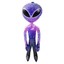 36" GALAXY SPACE ALIEN INFLATE INFLATABLE 3 FEET BLOW UP PROP UFO Child ...
