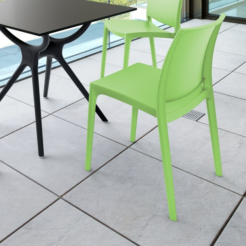 Compamia Maya Patio Dining Chair in Tropical Green | eBay