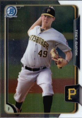 2015 Bowman Chrome Draft #42 Trey Supak | eBay