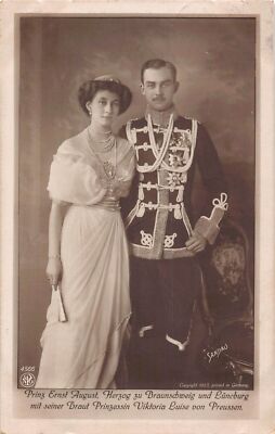 L074 German Royalty Duke and Duchess of Brunswick 1913 postcard | eBay