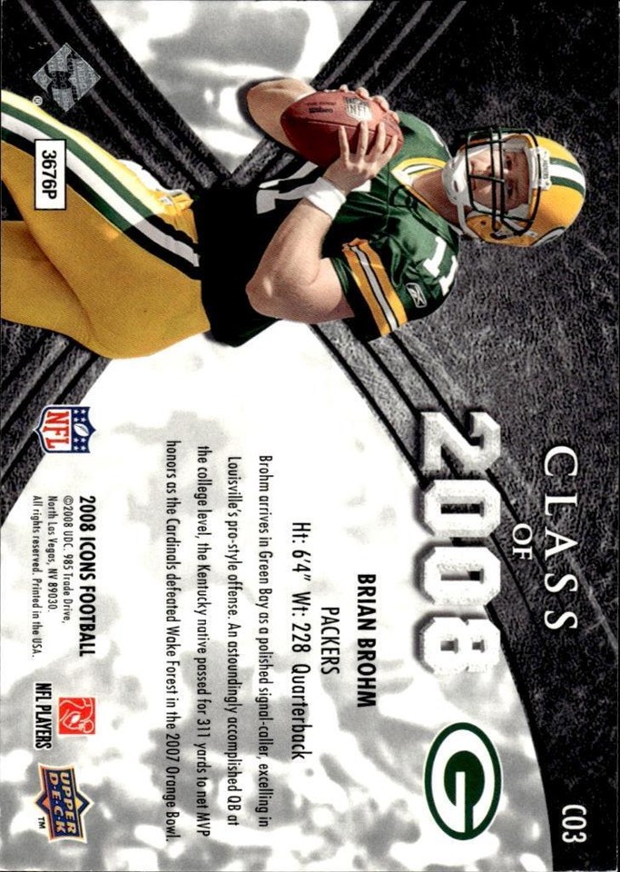 BRIAN BROHM CARD #CO3 BUY ANY 2 ITEMS FOR 50% OFF B212R3S2P35 | eBay