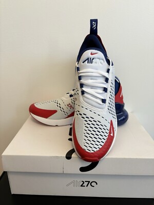 Nike Air Max 270 USA Men’s Size 8.5 CW5581-100 New & Authentic Red ...