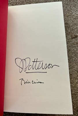 Bill Clinton and James Patterson signed Book The President’s Daughter ...