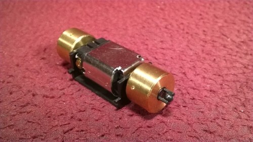 HO BACHMANN AMTRAK ACELA ENGINE - DUAL BRASS FLYWHEEL MOTOR ASSY | eBay