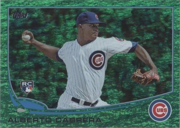 2013 Topps - Alberto Cabrera #534 Emerald Foil (RC) for sale online | eBay